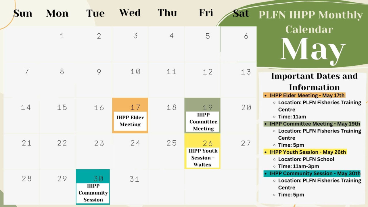 Calendar - Pictou Landing First Nation